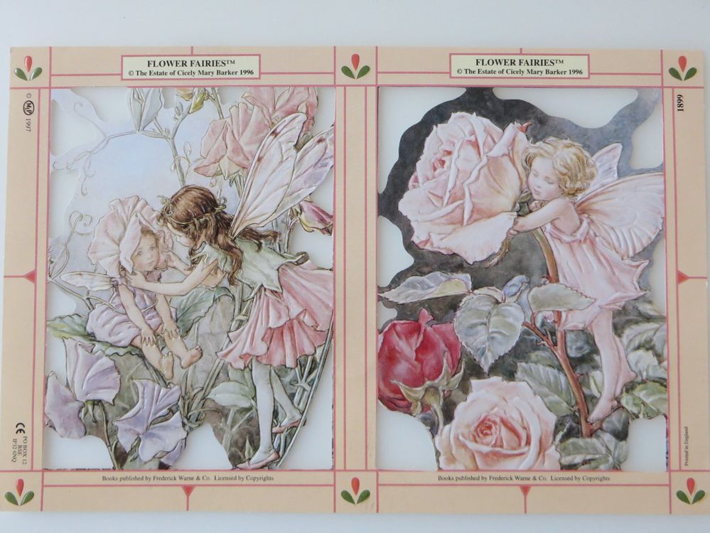 ELFEN GLANZBILDER POESIE-ALBUM OBLATEN, MARY BARKER 1996 | Kaufen auf Ricardo