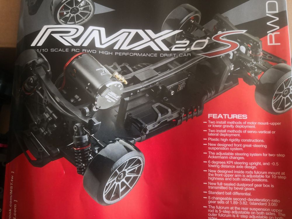 RC Drift MST RMX 2.0 1/10 2WD Brushless RTR (Neuf avec emballage d ...