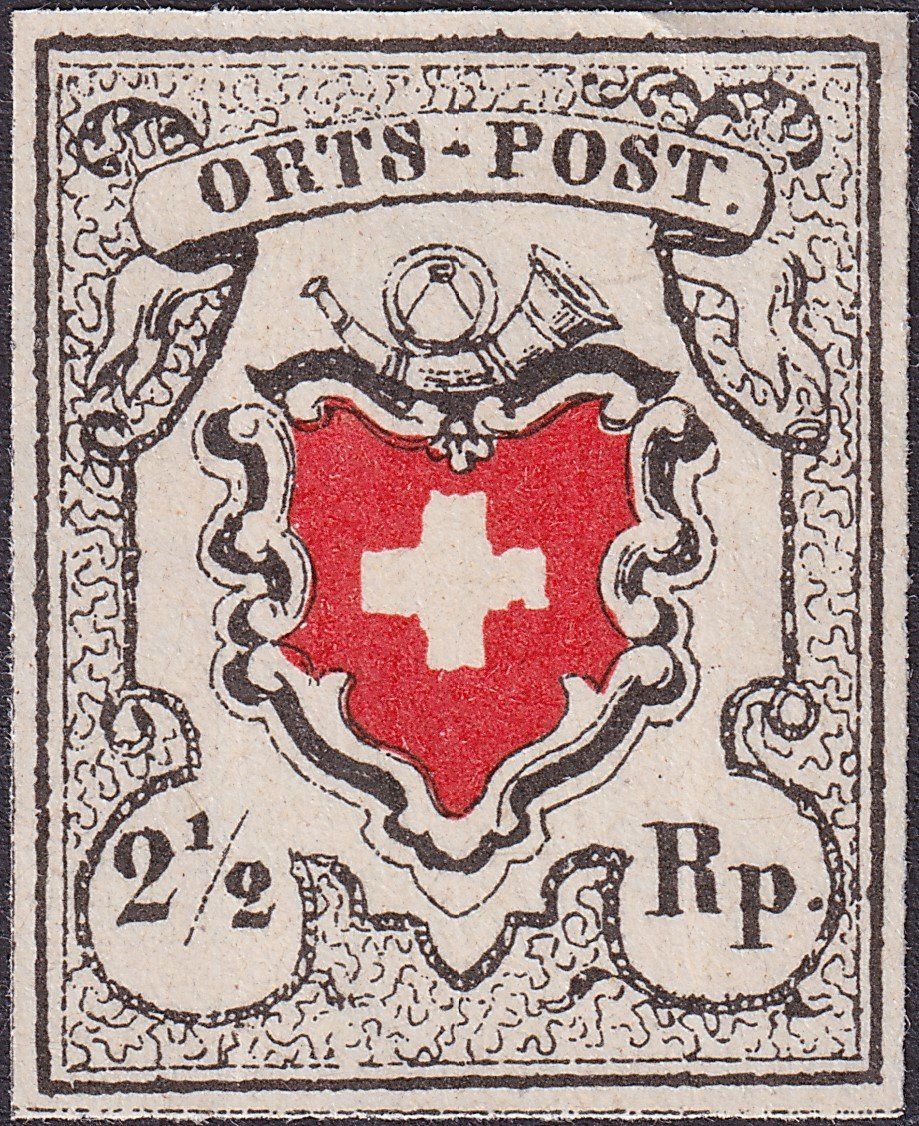 ORTS-POST, 13II ungestempelt, Replik von Peter Winter. (Gebraucht) in ...