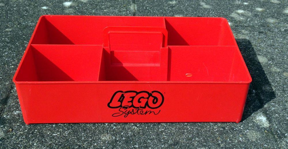 LEGO® Storage Bin / Sortierkasten LEGO® System (rot) (Gebraucht) in ...