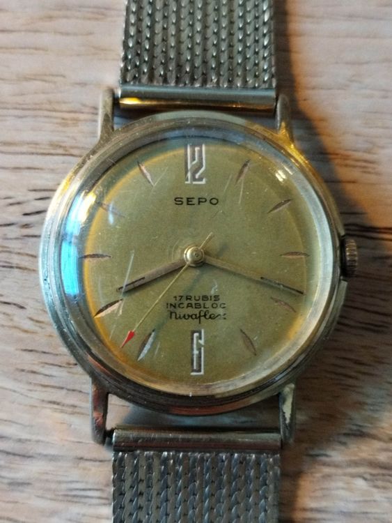Sepo Armbanduhr Vintage Handaufzug 333 Gold (Gebraucht) in Horgen für ...