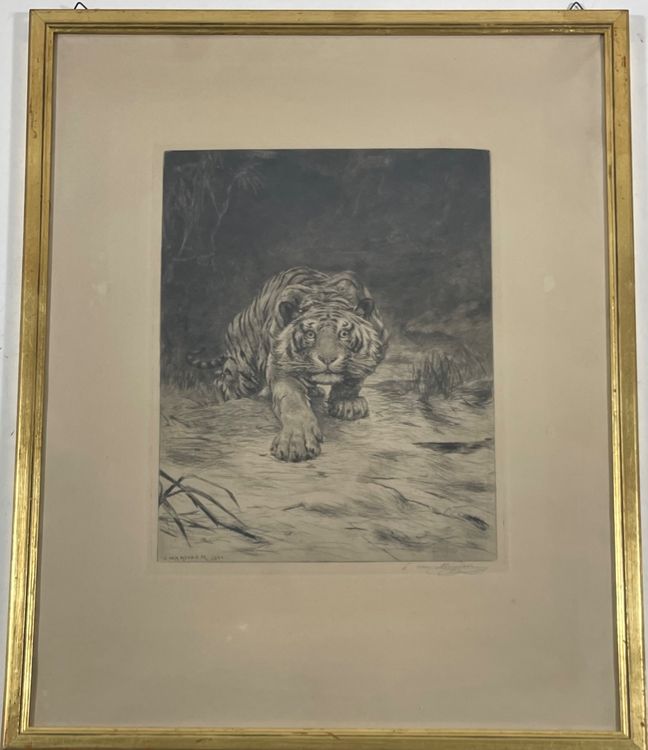 Evert Van Muyden (1853-1922) Radierung Handsigniert | Kaufen auf Ricardo