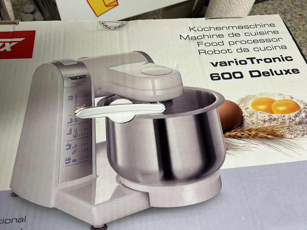 Turmix Küchenmaschine Vario tronic 600 deluxe (Neu (gemäss Beschreibung ...