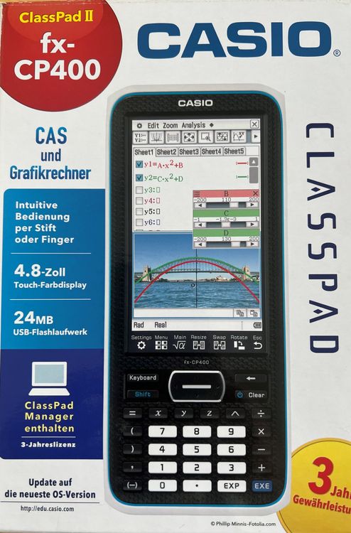 CASIO CLASSPAD II -FX CP400 - CAS et Ordinateur graphique | Kaufen auf Ricardo