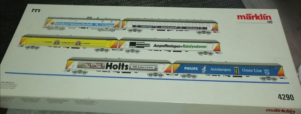 MÄRKLIN - SHELL MESSEZUG 6-WAGEN SET - NEU OVP H0 (Neu und ...