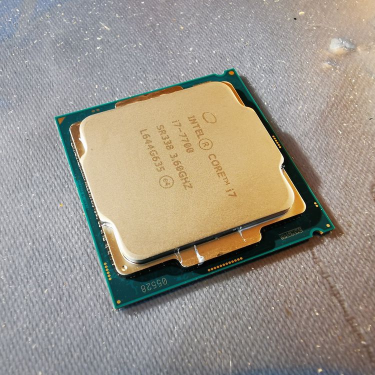 Intel i7 CPU 7700 4.2 GHz Turbo LGA 1151 V1 (Gebraucht) in Dürrenroth ...