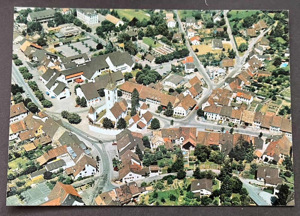 Muttenz BL Flugaufnahme /ca. 1970 (Gebraucht) in Wabern für CHF 6 – mit ...