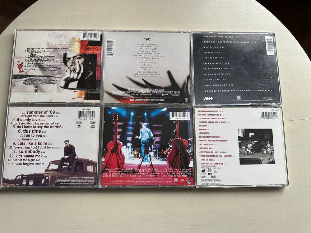 BRYAN ADAMS tolle CD's Kult Top Spirit Film Hans Zimmer (Gebraucht) in ...