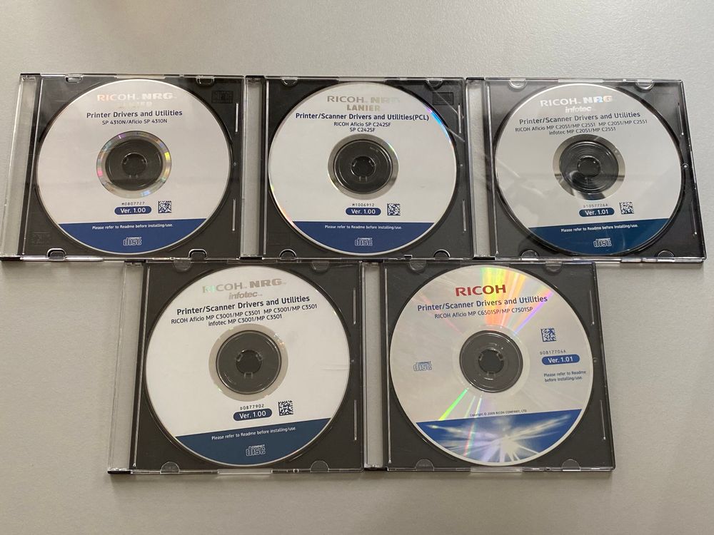 Ricoh Printer/Scanner Drivers CD-ROMs | Kaufen auf Ricardo