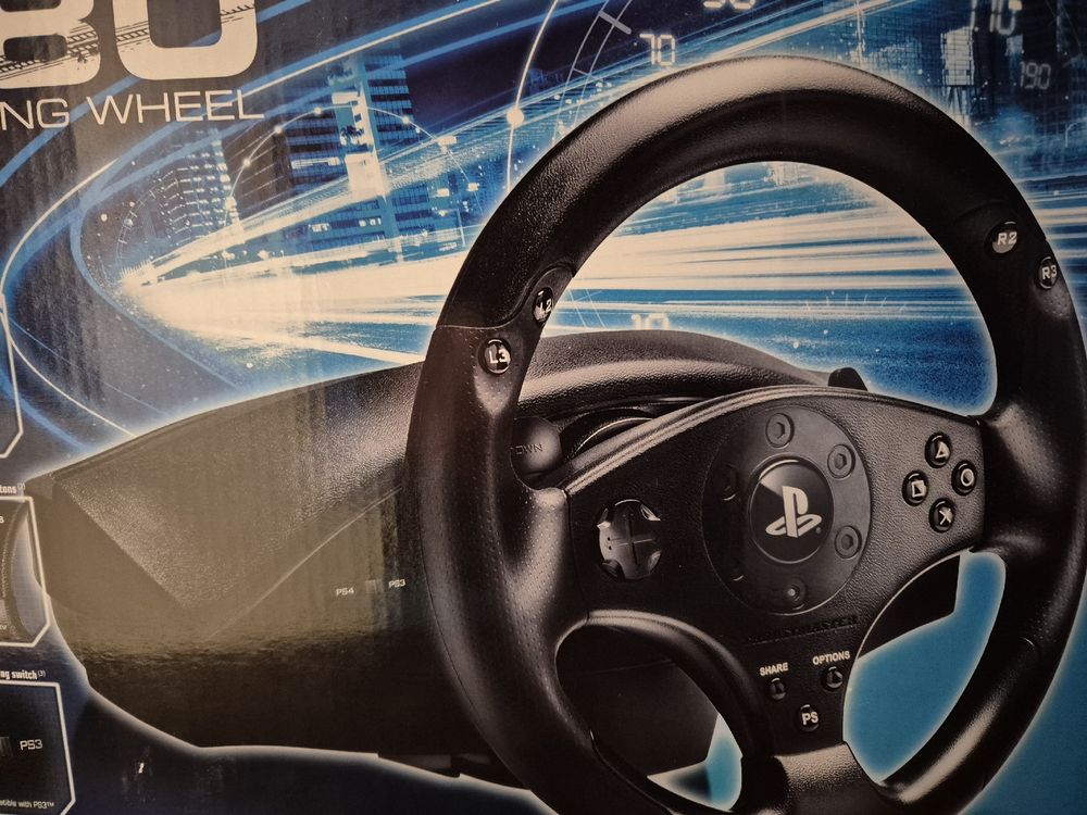 PS4 - Thrustmaster / T80 Racing Wheel Lenkrad (Neu (gemäss Beschreibung ...