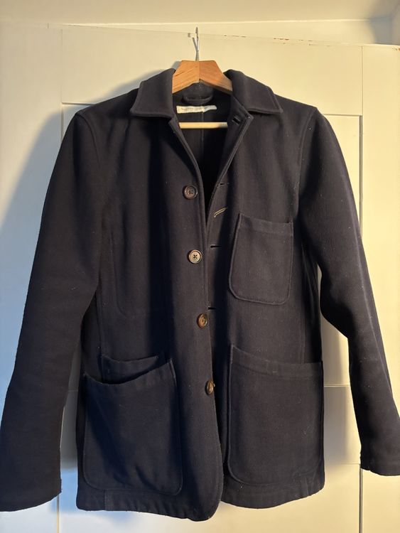 Universal Works Navy Wool work / chore jacket | Kaufen auf Ricardo