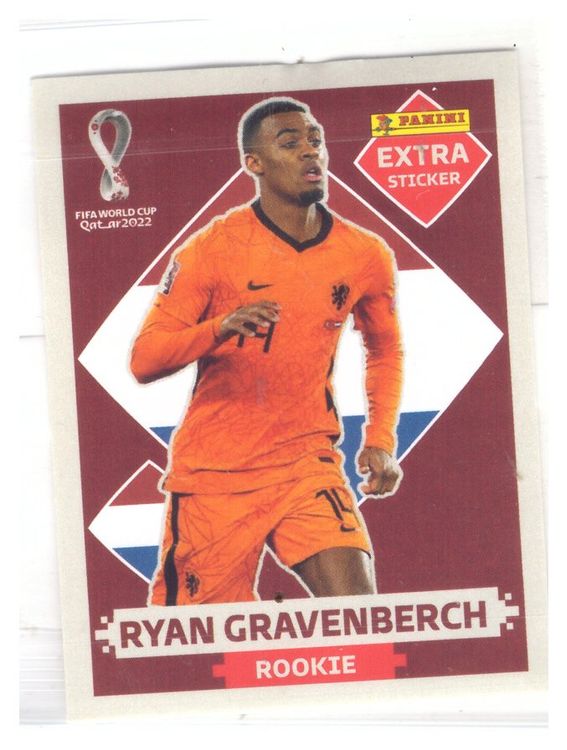 PANINI WM 2022 - Extra-Sticker (GRAVENBERCH) (Neu (gemäss Beschreibung)) in Bassersdorf für CHF ...