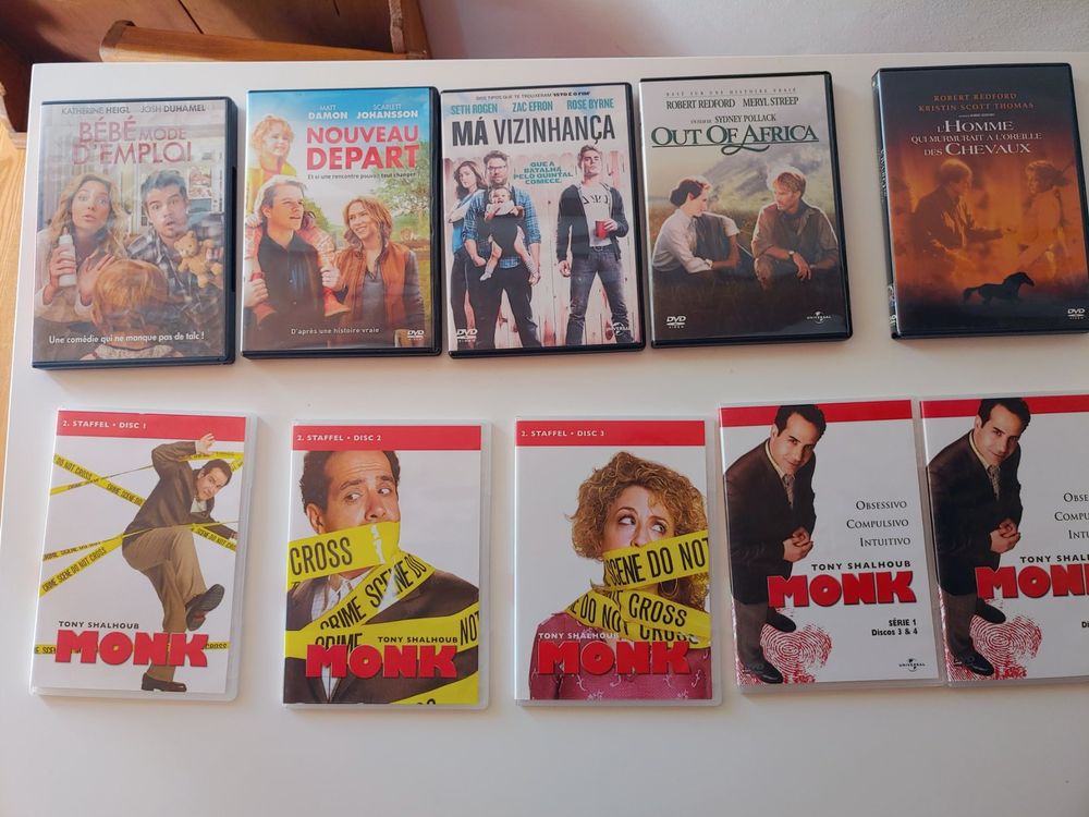 Collection de DVD (10 DVDs): (Gebraucht) in Männedorf für CHF 1 – mit ...