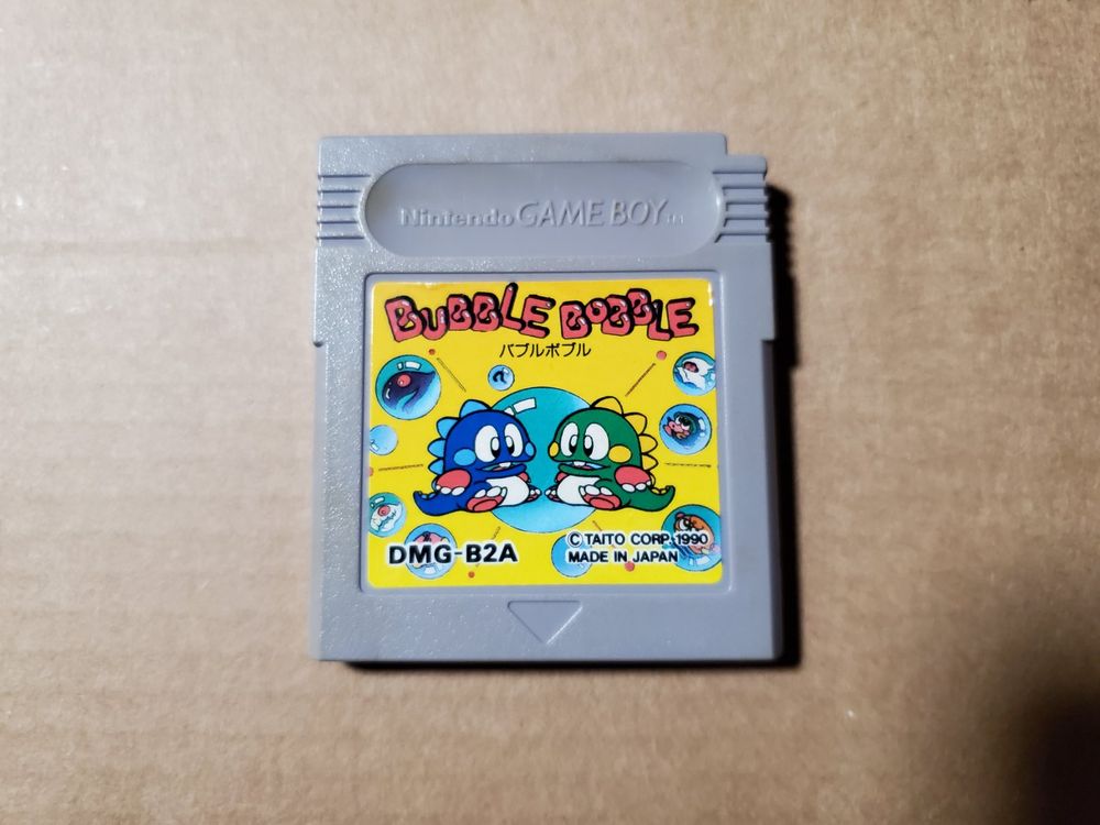 Bubble Bobble GameBoy (Gebraucht) in Sion für CHF 15 – mit Lieferung auf Ricardo kaufen
