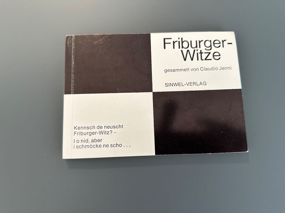 Büchlein Freiburger-Witze (Gebraucht) in Münsingen für CHF 2 – mit ...
