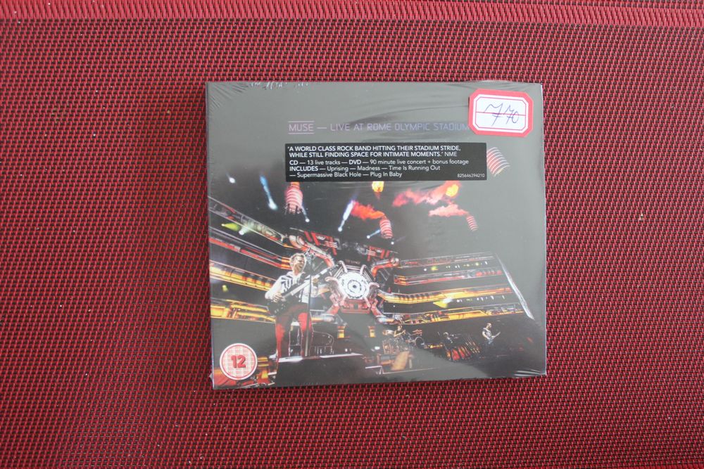 MUSE - LIVE AT ROME OLYMPIC STADIUM CD + DVD NEU (770) (Neu und ...