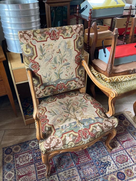 Alter Sessel Gobelin Stuhl Fauteuil (Gebraucht) in Bern für CHF 5 – nur Abholung auf Ricardo kaufen