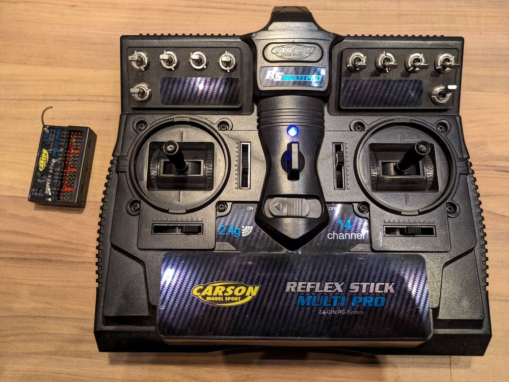 Fernsteuerung Carson FS Reflex Stick Multi Pro 2.4G 14CH (Gebraucht) in ...