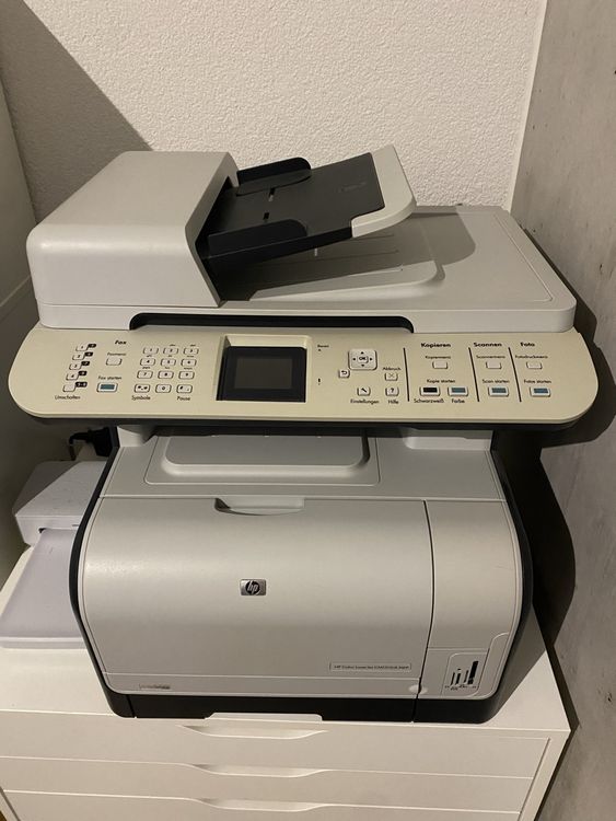 Drucker und Scanner HP Color LaserJet CM1312nfi MFP (Gebraucht) in Kallern für CHF 2 – nur ...