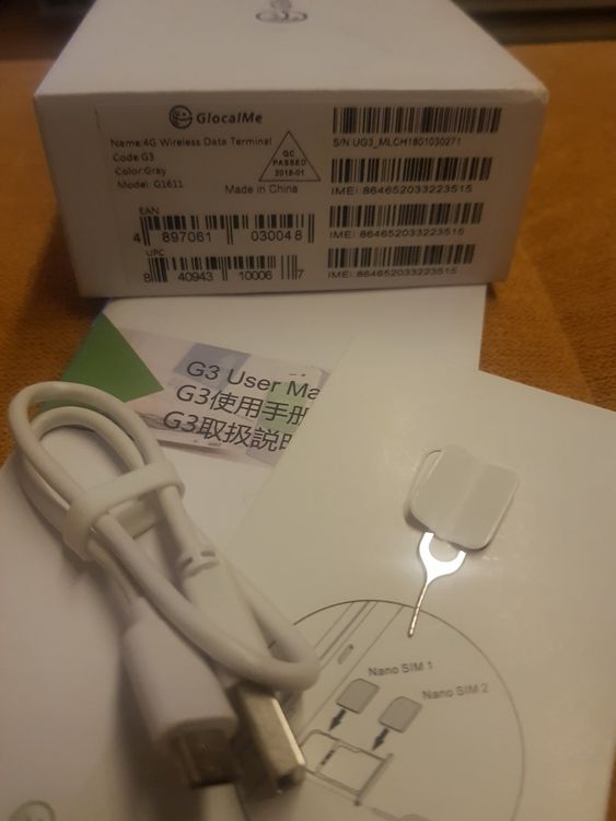 GLOCALME 4G WIRELESS INTERNET TERMINAL, NEUWERTIG!!! | Kaufen auf Ricardo