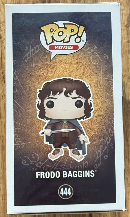 Funko Lord of the Rings Frodo Baggins 444 Glow Chase 🏆 9.0 (Gebraucht ...