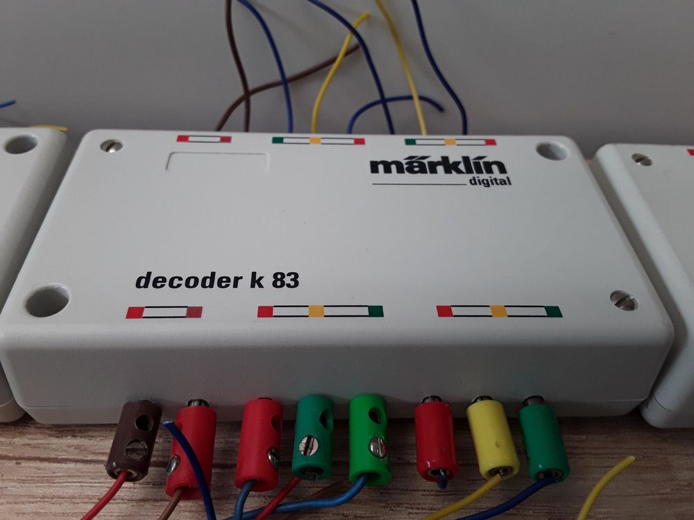 6 x Märklin 6083 digital _ Decoder k 83 _ Spur H0 (Gebraucht) in ...
