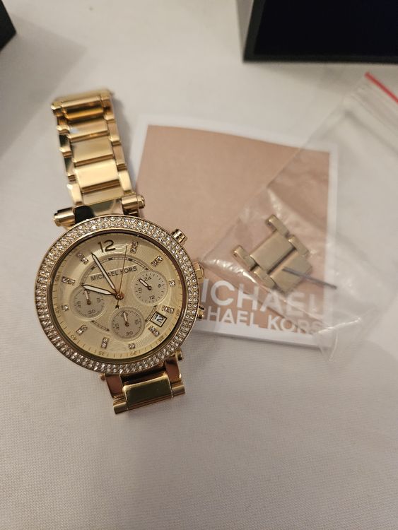 Luxus Goldene Uhren Michael Kors Bild