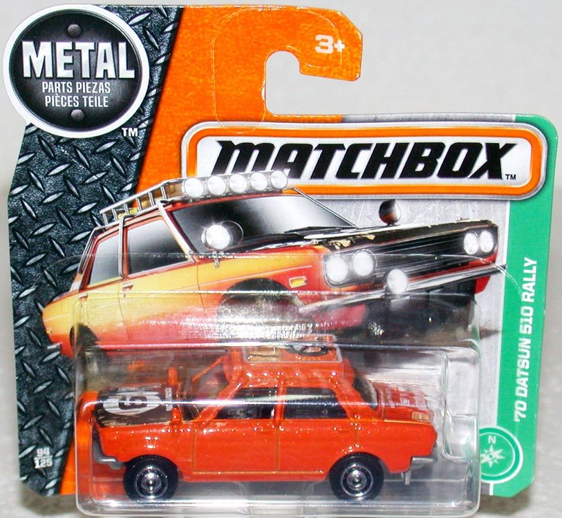 1970 Datsun 510 Rally, MATCHBOX 1:61 | Kaufen auf Ricardo