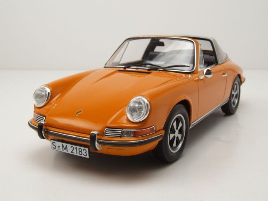 Porsche 911 T 2.2 Targa 1970-1971 Signal orange 1:18 (Neu und ...