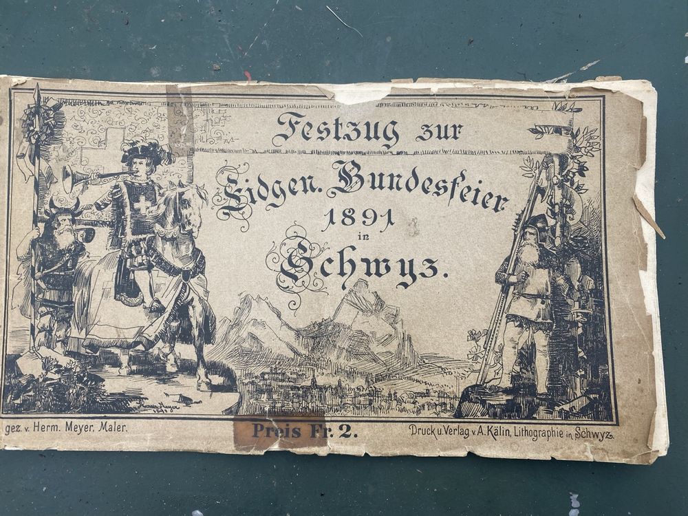 Bundesfeier 1891 Schwyz | Kaufen auf Ricardo