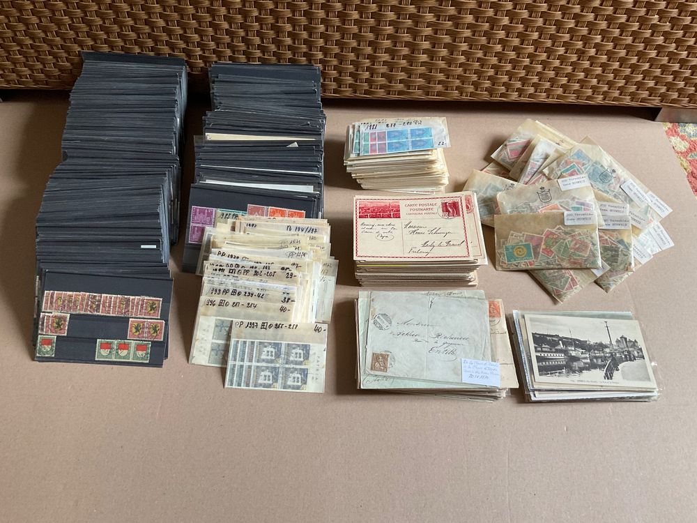 Grosse CH-Sammlung, PP PJ SITZENDE STEHENDE HELVETIA ab 1.- | Kaufen auf Ricardo