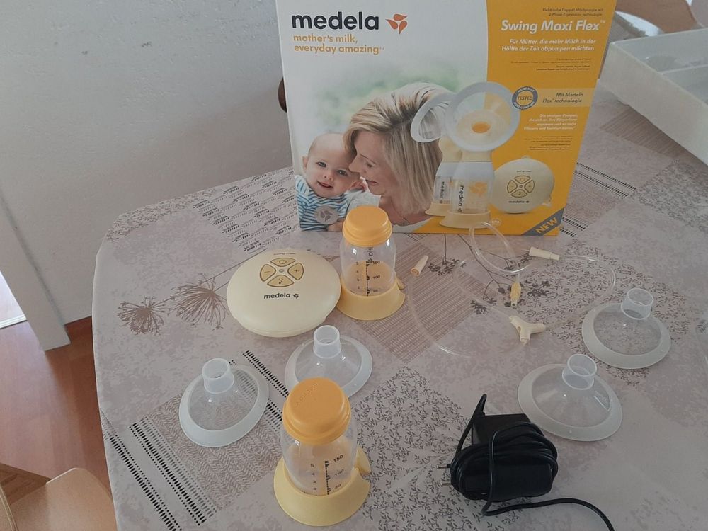 Medela Swing Maxi Flex elektrische Doppelmilchpumpe (Gebraucht) in Weesen für CHF 70 – nur ...