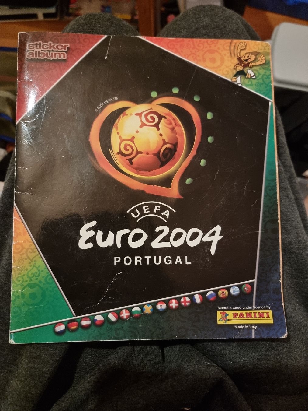 Panini EM Euro 2004 Portugal Sticker Album fast komplett (Gebraucht) in ...