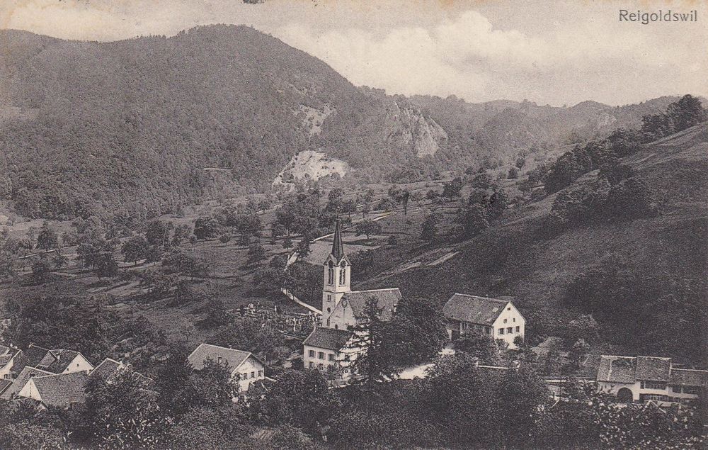 Reigoldswil BL Flugaufnahme Nr.34460 , 1921 (Gebraucht) in Solothurn für CHF 13 – mit Lieferung ...