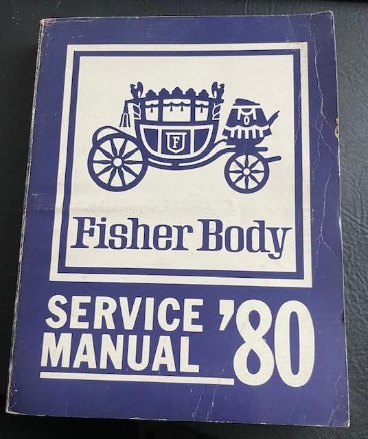 Fisher Body Service Manual '80 - Top Zustand! Rarität! (Gebraucht) in ...