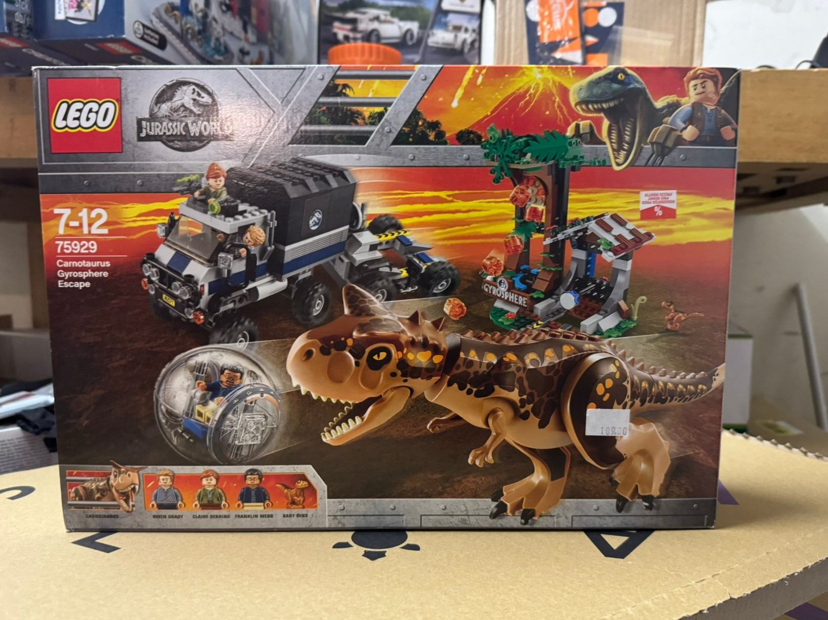 Jurassic World 75929 Carnotaurus Gyrosphere Escape NEU & OVP (Neu und originalverpackt) in ...