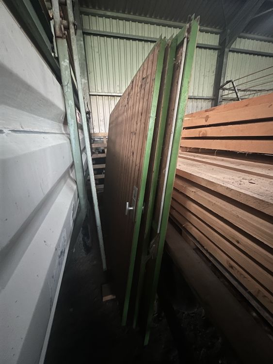 3 portes coulissantes suspendus sur rails 260 x 200 cm (Gebraucht) in ...