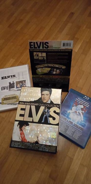 Elvis collection dvd commémorative et blu-ray exclusive (D'occasion) à ...