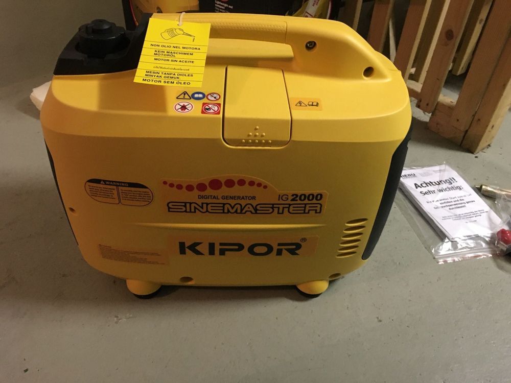 Inverter, Generator Kipor IG2000 (Neu und originalverpackt) in Jona für ...