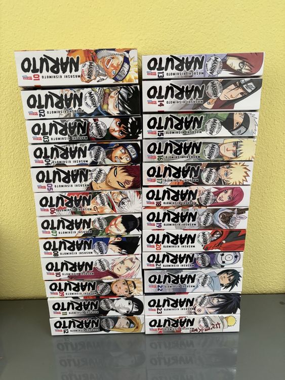 Naruto Manga (Gebraucht) in Rothenburg für CHF 125 – nur Abholung auf ...