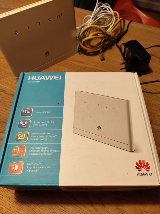 HUAWEI 4G ROUTER LTE CPE B315 MIT YALLO SIM LOCK (Gebraucht) in ...