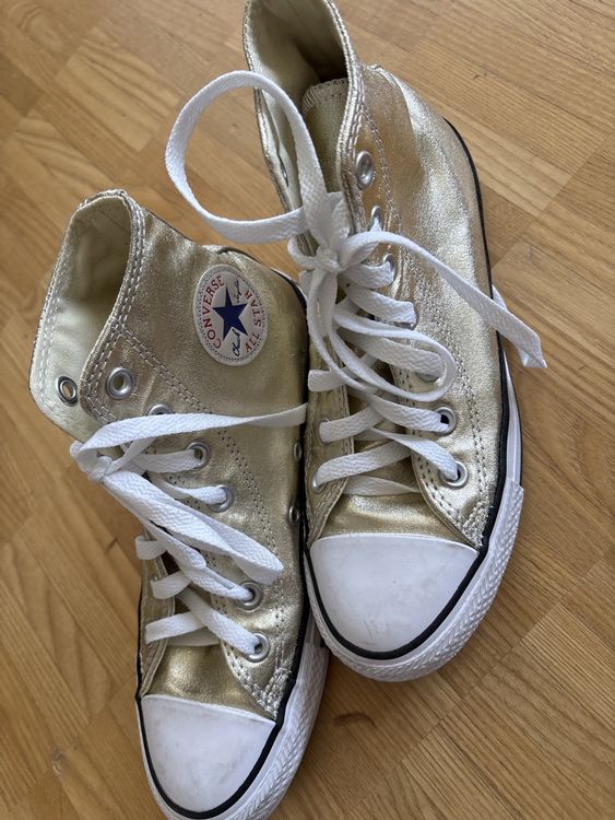 All Star Converse in Gold (Gebraucht) in Jona für CHF 25 – mit ...