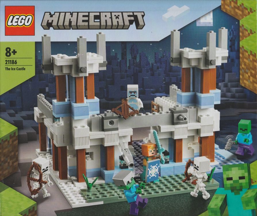 LEGO MINECRAFT 21186 THE ICE CASTLE new (Neu und originalverpackt) in ...