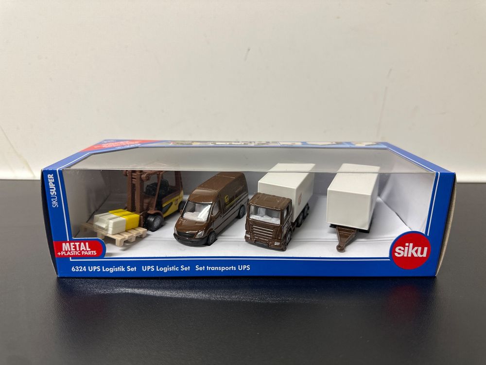Neu Siku UPS Logistik Set 6324 (Neu und originalverpackt) in Inwil für CHF 4 – mit Lieferung auf ...