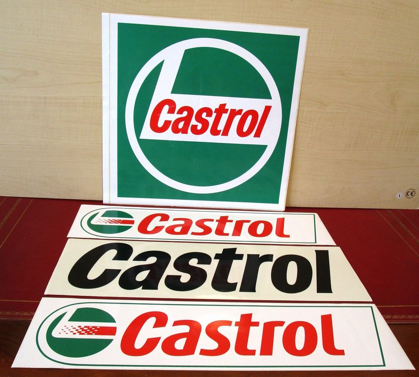 4 GRAND STICKERS CASTROL | Kaufen auf Ricardo