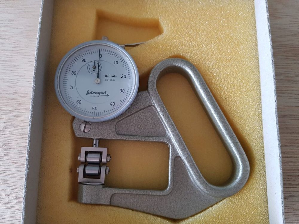 Calibre épaisseur à roulettes Interapid | Kaufen auf Ricardo