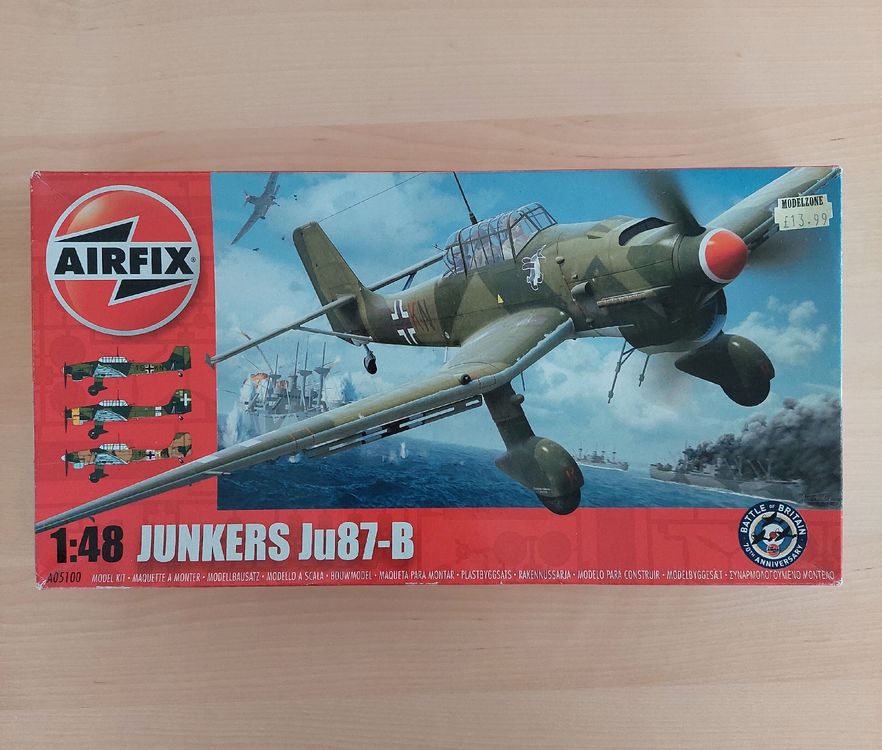 Airfix 1:48 Junkers Ju-87B Stuka | Kaufen auf Ricardo