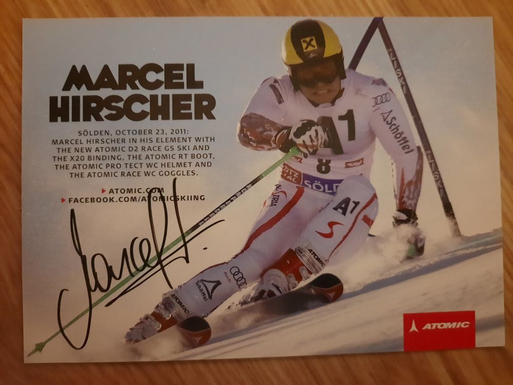 Macel Hirscher / österreichischer Skirennfahrer (Gebraucht) in Worben ...