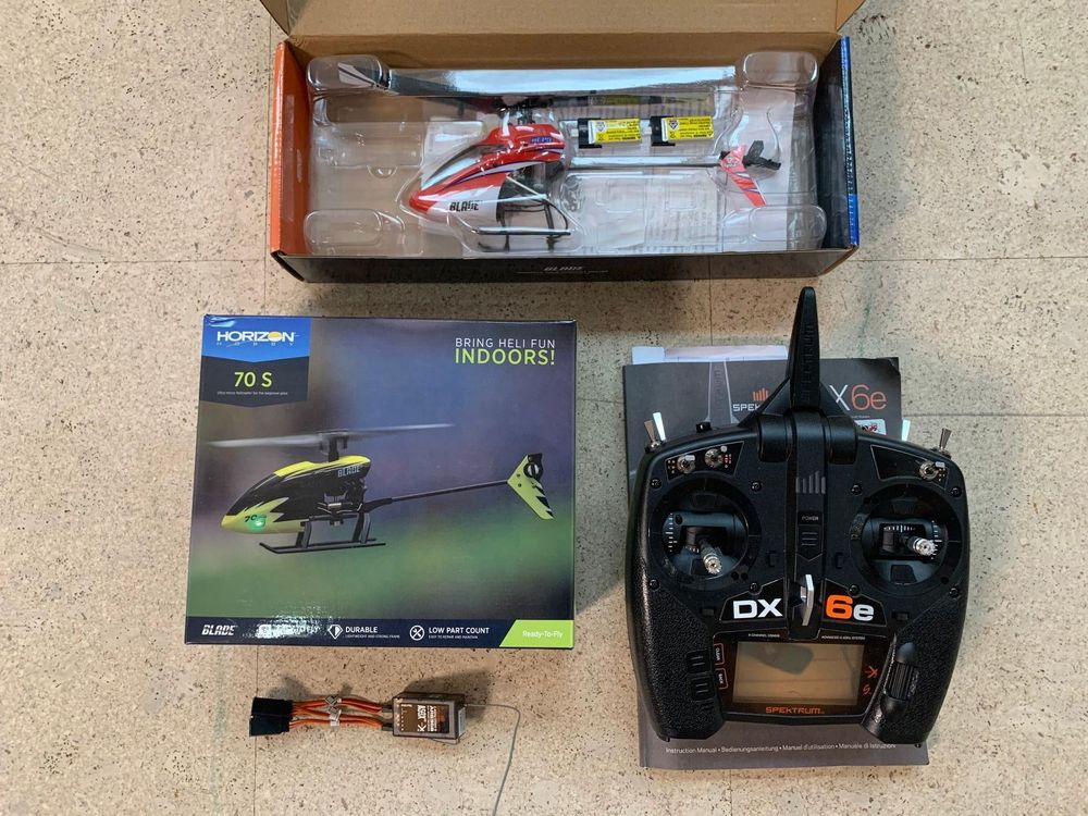 Spectrum DX6e Controller + 2 Helicopter | Kaufen auf Ricardo