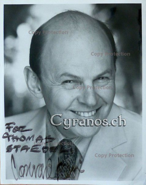 Conrad Janis (1928-2022) Schauspieler - Autogramm (Gebraucht) in ...